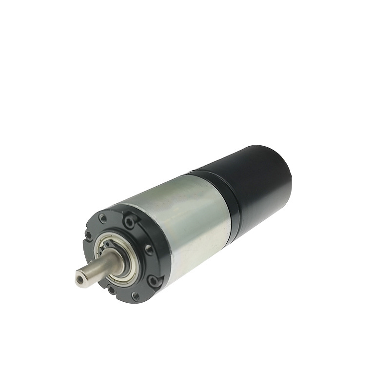 42mm 24V 55W 8RPM Geared Brushless DC Round Motor 8 Wires with ...
