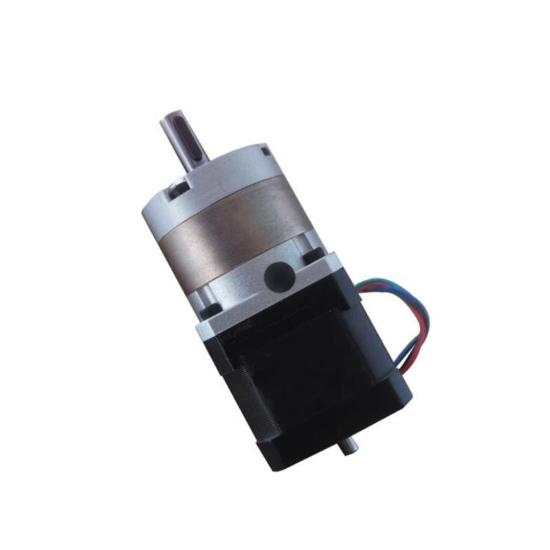 NEMA 17 Dual Shaft Stepper Motor L=40mm 1.68A with Rear Shaft & Gear ...