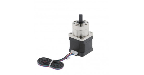 NEMA 17 Geared Reduction Stepper Motor L=40mm 1.68A Ratio 100:1 Economy ...