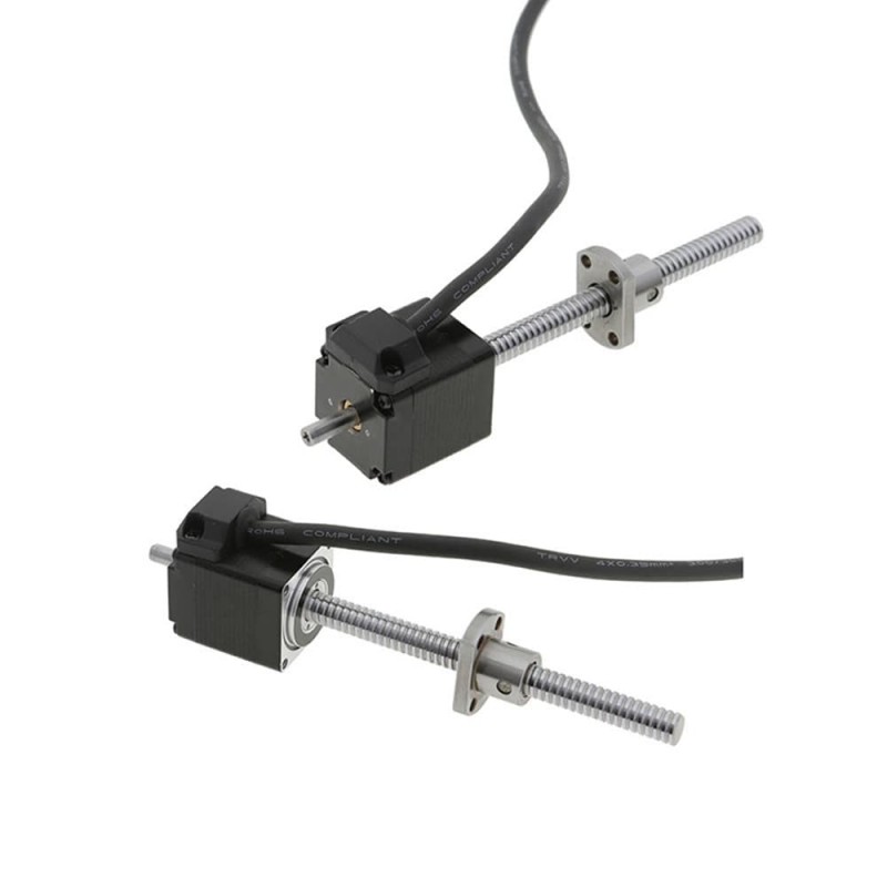 NEMA 11 Linear Actuator Ball Screw Stepper Motor Dual Shaft 33mm Stack ...