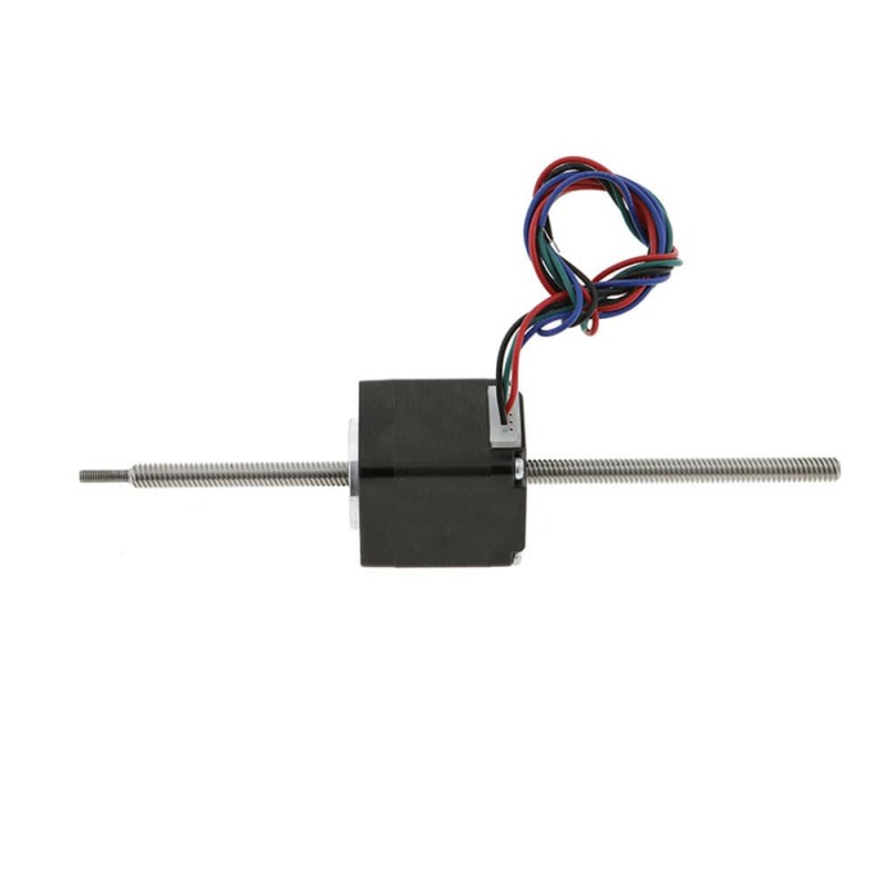NEMA 11 Linear Actuator Non-captive Stepper Motor 34mm Stack 0.75A Lead 2mm Length 120mm
