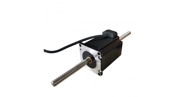 NEMA 23 Linear Actuator Non-captive Stepper Motor 76mm Stack 4.2A Lead ...