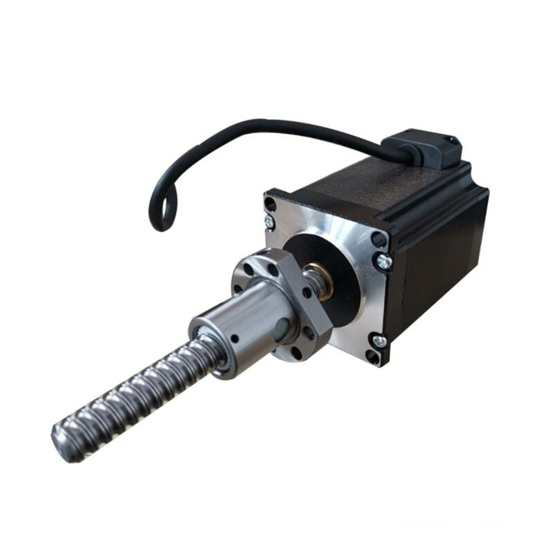 NEMA 23 External Linear Actuator Stepper Motor 76mm Stack 3A with 1210 ...
