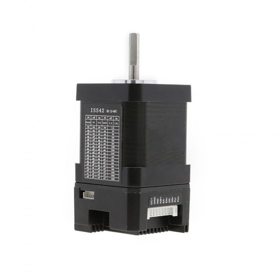 Integrated Stepper Motor NEMA 17 Closed Loop 0.59Nm/83.78oz.in 12-40V Drive & 1000CPR Encoder